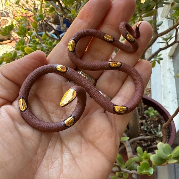 Ceramic Snake, Small by Carter + Rose - Etsy