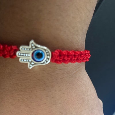 Hamsa Hand Red String Bracelet, for Happiness, Luck, Health, and Good ...