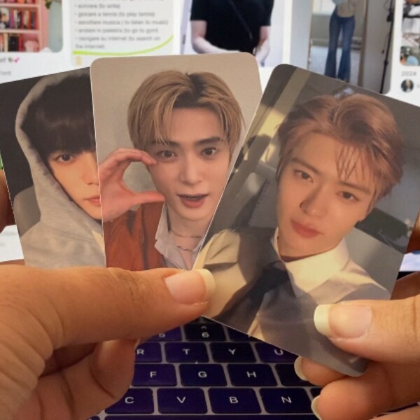 Ateez Selfie/selca Bias Photocards Hongjoong, Seonghwa, Yunho, Yeosang, San, Mingi, Wooyoung ...