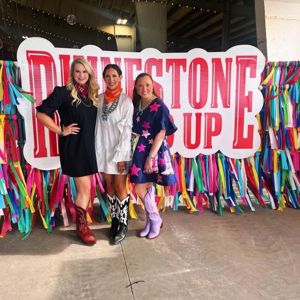 Hot Pink Cowgirl Boot Sequin Iron on Patch, DIY, Heat Press ...