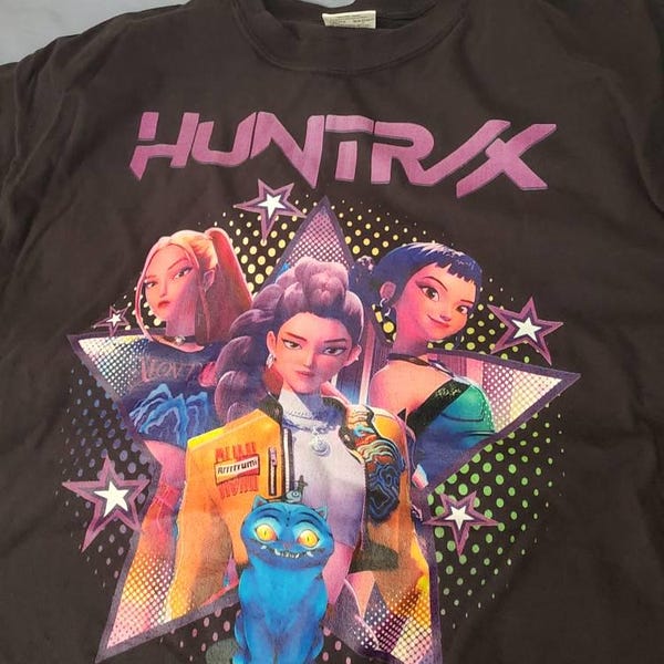 Kpop Huntrix Shirt, Kpop Demon Hunters Shirt, Kpop Huntrix Pin, Huntrix ...