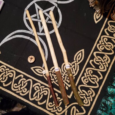 Birch Wand, Magic Wand, Hand Carved Wand, Witches Wand, Tool for ...