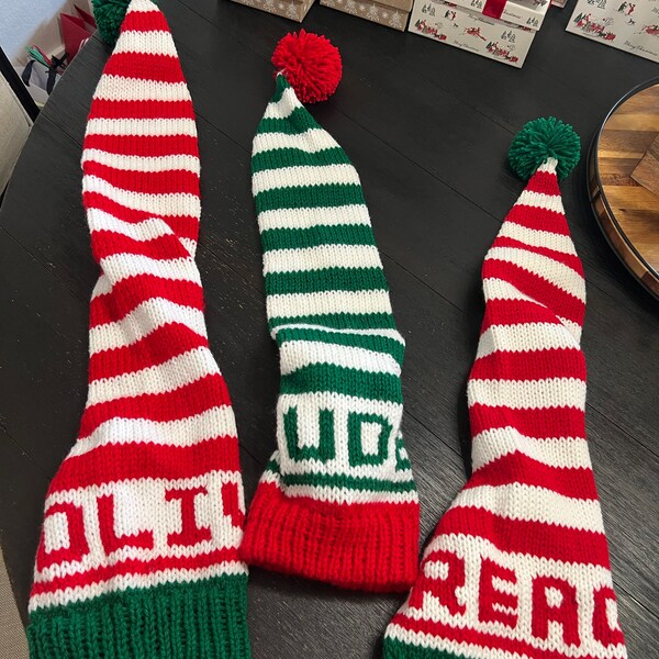 131-long Stocking Hat (ready to Ship Next Day) - Etsy