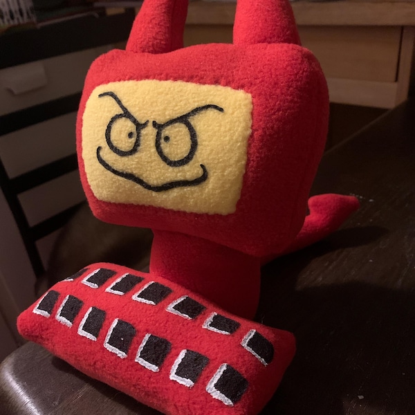 BTW Creature - the ADHD Cat Plush [10 Inch Plushie] - Etsy