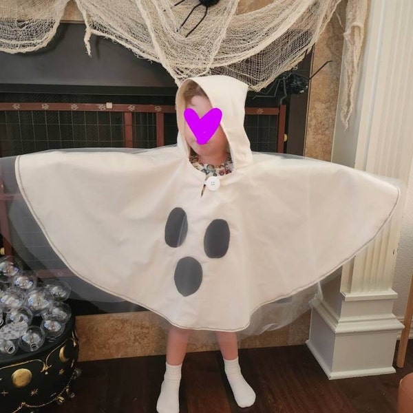 DIY Pattern/tutorial - PDF Ghost Poncho - Instant Download - Poncho -6 ...