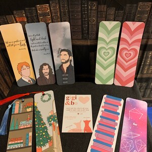 Y2K Heart Bookmark Collection - Etsy