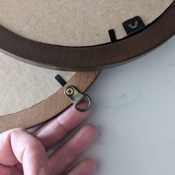 Frame Round Frame, Round Wall Frame, Round Photo Frame, Round Wooden ...
