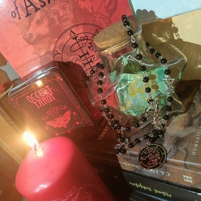 Triple Nosechain clean or Jusa Style Goth Gothic Occult Nose Jewelery ...