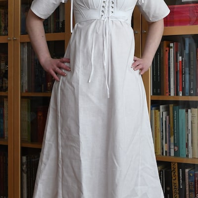 Regency Empire Corset, in BLACK Fabric, Corset Top, Bra - Etsy