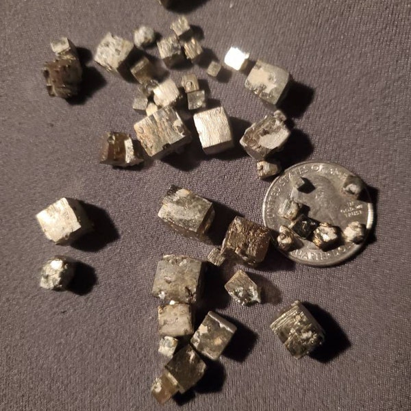 Rectangle on Matrix Pyrite Specimen From Mina Ampliación A Victoria ...