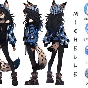 The Best Furry Character Reference Sheets: Fursona Reference Sheet ...