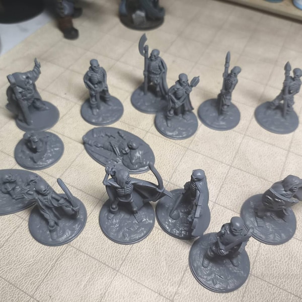 Warlock Elf Male, 28mm Miniature, Dungeons and Dragons, EC3D - Etsy