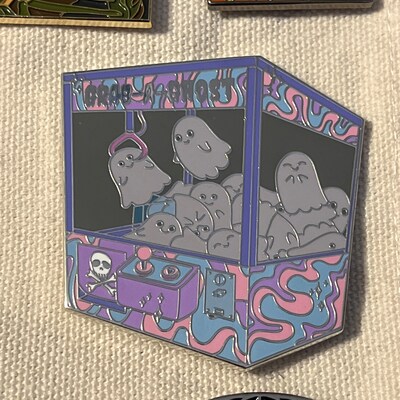 Hell Fire PC Enamel Pin Pastel Goth Pin - Etsy