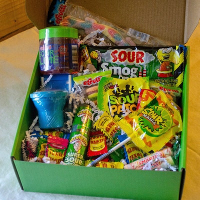 Sour Candy Box - Etsy