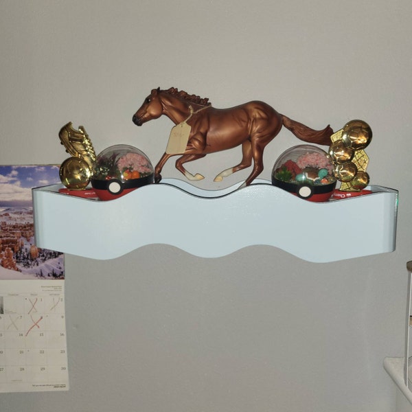 Colorful Wall Shelves, Colorful Shelf, Unique Handcrafted Wall Art ...