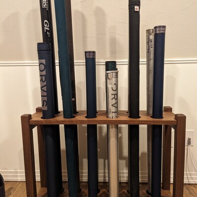 Fly Rod Tube Stand - Etsy