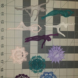 FSL Ballerina Free Standing Lace Machine Embroidery Designs Instant ...