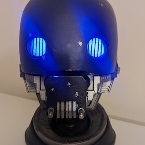 Spacebobs Security Droid Inspired Head/stand Printable Fan Art Files ...