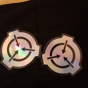 SCP Logo Holographic Sticker 3-inch RESTOCKED - Etsy