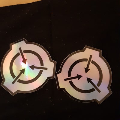 SCP Logo Holographic Sticker 3-inch RESTOCKED - Etsy