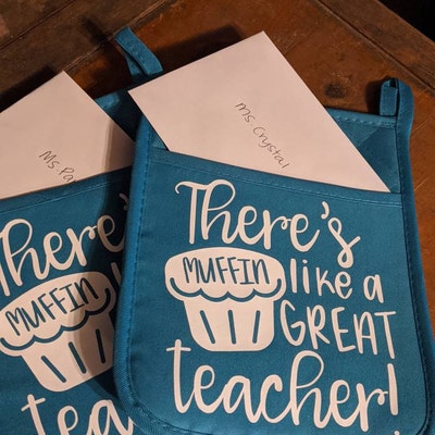 There's Muffin Like a Great Teacher SVG, SVG Cut File for Teacher Gift ...