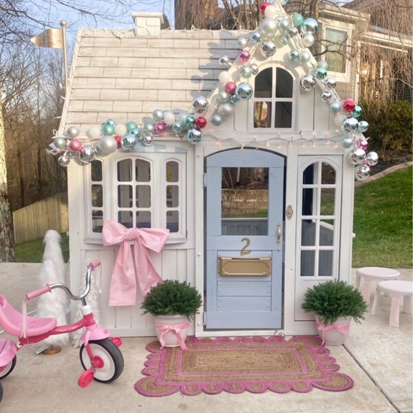Crib Bow, Baby Bed Bow, Bow for Cribs, Pink Girly Bow, Nursery Decor ...