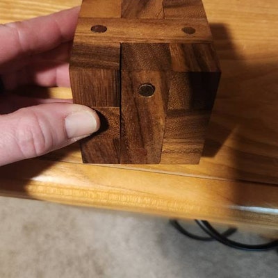 Tricky Drawers Box Wooden Brain Teaser Puzzle - Etsy