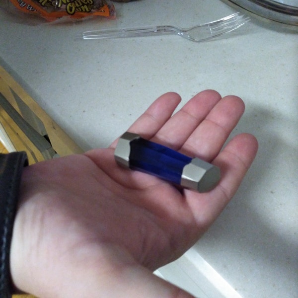 Blue Energem Dino Crystal - Etsy