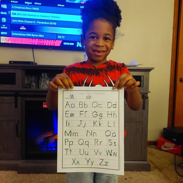 26 Cursive Alphabet Worksheets, Printable Handwriting Practice for ...