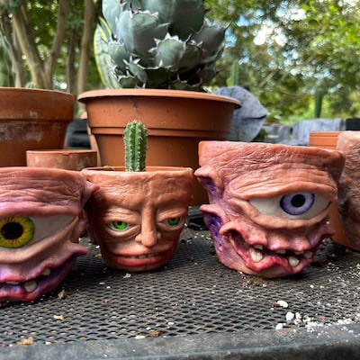 Happy Little Alien Figure, Hand Made Sculpture. the Last Picture is the ...