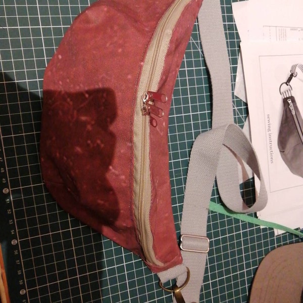 Fanny Pack Pattern, Bum Bag PDF Sewing Pattern, Sling Bag Pattern, Belt ...