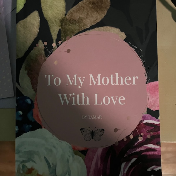 Personalized Book for Mom From Daughter, Birthday Gift for Mom, Gifts ...