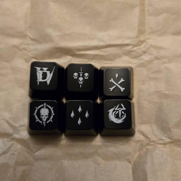Diablo 4 Keycap Set - Etsy
