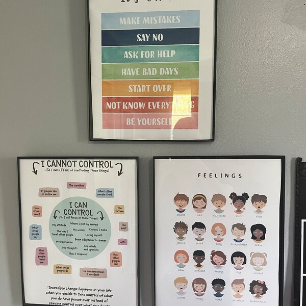 30 Body Parts Cards, Montessori Flashcards, Pre-school Cards, Rainbow ...