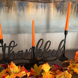 Blessed Sign With Stand Cursive Word Fall Table - Etsy