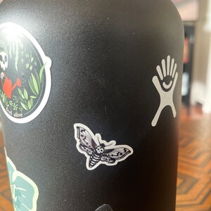 Skeleton Stickers Peace Sign Sticker Goth Stickers - Etsy