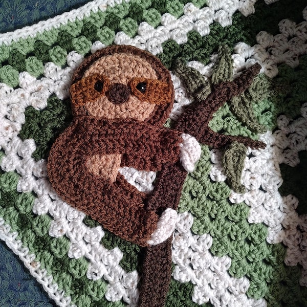 Crochet Pattern - INSTANT DOWNLOAD - Crochet Sloth - Sloth - Baby Sloth ...