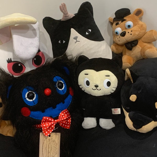 Satanic Scare Bear Plush Creepy Teddy Bear Occult Witchcraft Weird ...