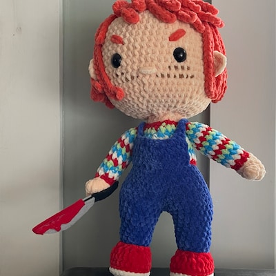 Crochet Doll Amigurumi Pattern Chucky, PDF Pattern, English - Etsy