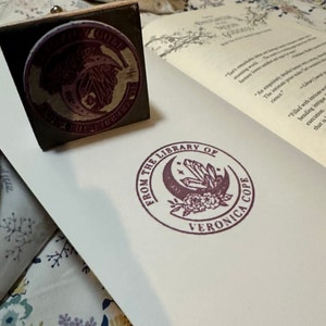 MAGIC & CELESTIAL Library of Stamp or Embosser, Custom Library Stamp ...