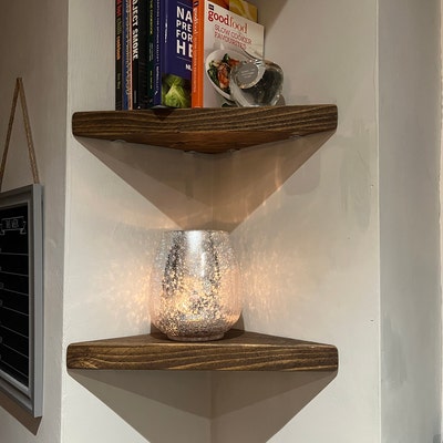 Scaffold Board Corner Shelf Shelf Scaffold Chunky Floating - Etsy