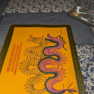 Bobbin Lace DRAGON Pattern, Pdf Lace Patterns to Print at Home, Diy ...