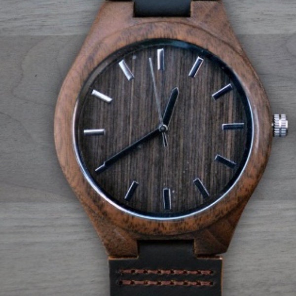 Personalized Wooden Watch, Personalized Watch, Engraved Watch, Engraved ...
