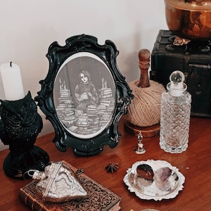 The Oracle Fine Art Print Third Eye Star Crown Halo Victorian Gothic ...