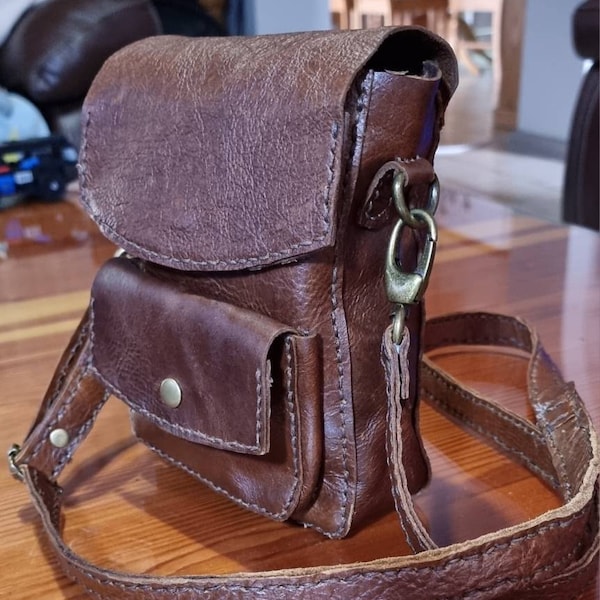 PDF Pattern _leather Shoulder Bag Pattern _ PDF Download _ Crossbody ...