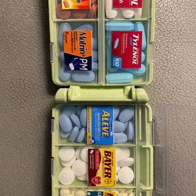 Customizable Compact Pocket Pharmacy - Etsy