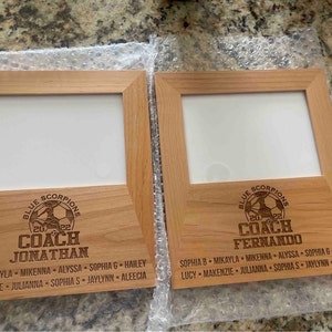 Personalized Basketball Coach Picture Frame Basketball Coach - Etsy