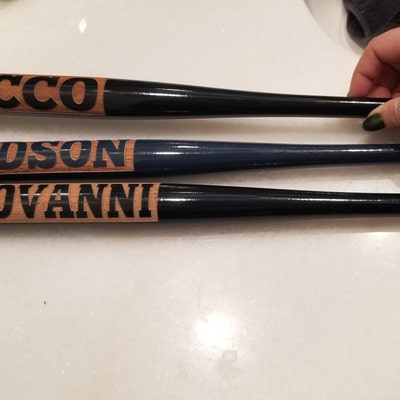 Personalized Bat, Mini Baseball Bat, Ring Bearer Gift, Coach Gift ...