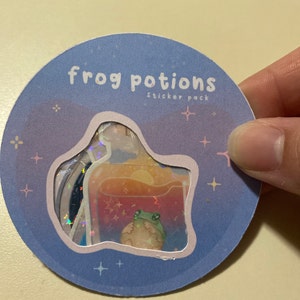 Frog Potions Frog Sticker Sticker Pack Laptop Sticker - Etsy