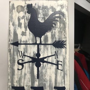 Rooster Weather Vane (weathercock Silhouette). Cut Files for Cricut ...